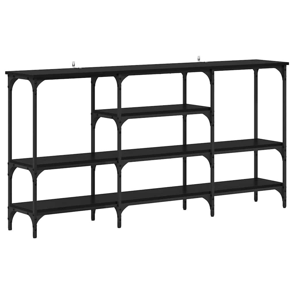 vidaXL Beistelltisch Konsolentisch Grau Sonoma 160x29x80 cm Holzwerkstoff (1-St), Dielentisch